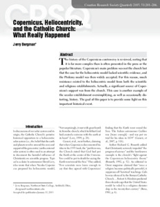 Copernicus, Heliocentricity, and the Catholic Church: What Really ...